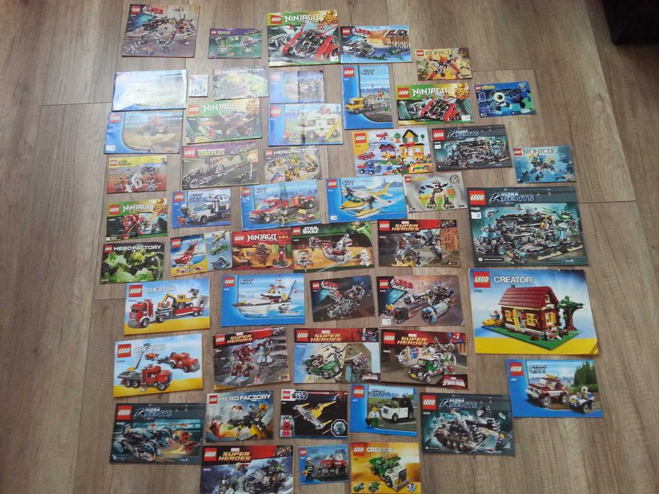 Duży zestaw lego Marvel Ninjago Move City Creator Altra Agents 8,81 kg ...