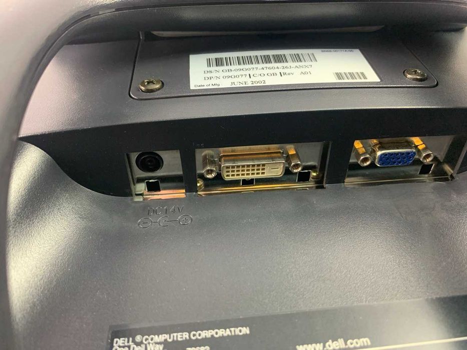 Монітор 17" Dell 1702FP VGA/DVI 1280x1024 5:4 уцінка: 200 грн ...