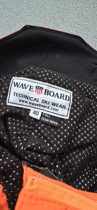 Spodnie narciarskie narty snowboard Waveboard pomarańczowe 40 M ...