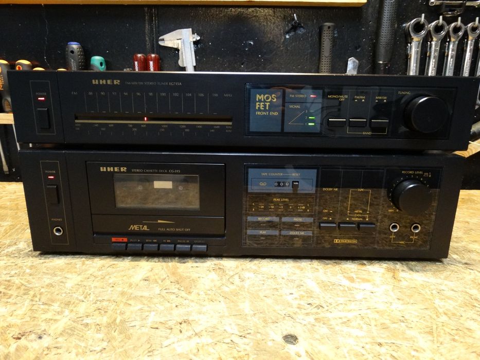 Zestaw Uher Tuner EG715A, Deck CG-315 Szczecin Warszewo • OLX.pl