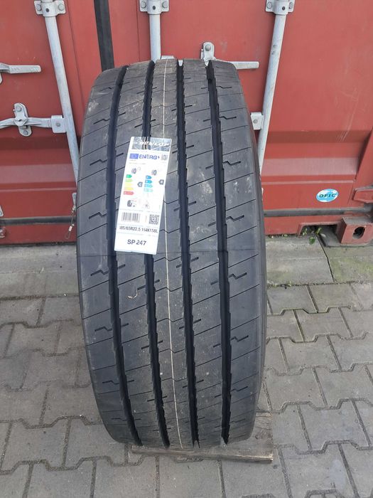 385/65R22,5 Dunlop Sp 247 naczepa Nowe opony Rybnik • OLX.pl