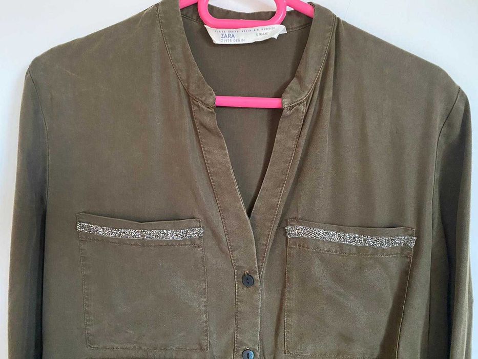 Vestido verde seco ZARA São Domingos de Benfica • OLX Portugal