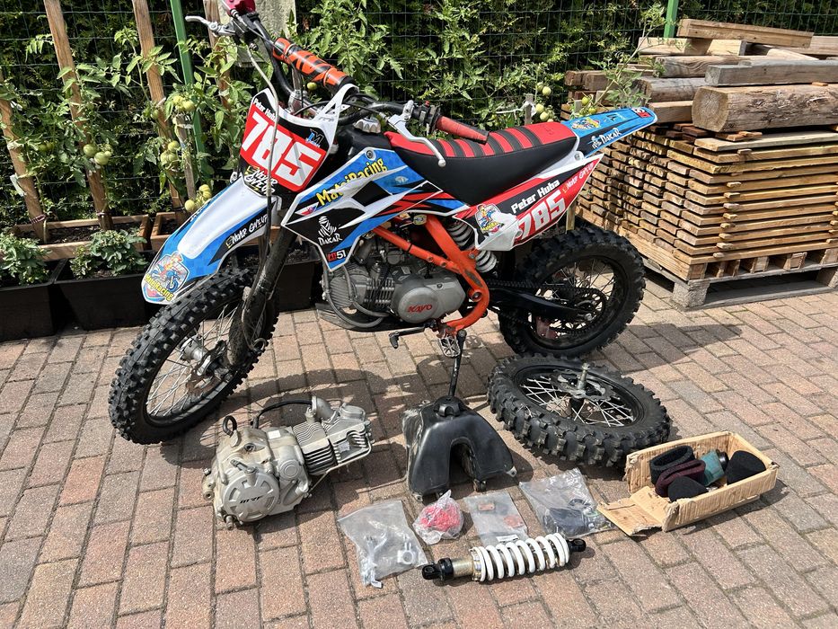 Pitbike Kayo TT160 tylko 9 mth! Gotowy do jazdy, zobacz! Bolesławiec ...