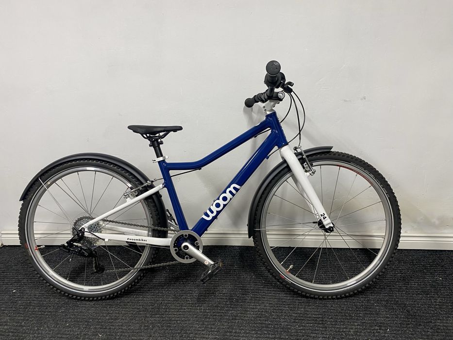 Rower Woom 5 Original - 24 cale - midnight blue + dodatki Rajsko • OLX.pl