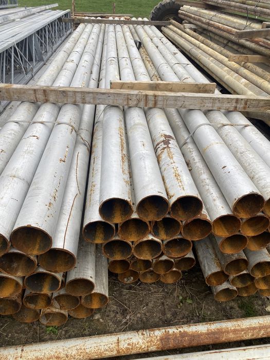 Rury stalowe fi 110-120mm wiaty garaże słupy wygrody Turek • OLX.pl