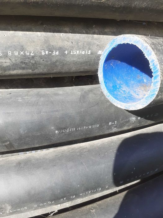 Rura wodna plastikowa Elplast średnica 75x6,8mm Lubiatów • OLX.pl