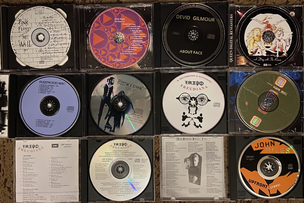 Pink Floyd/ David Gilmour/ Queen /Fleetwood Mac/Alan Parsons/Freudiana ...