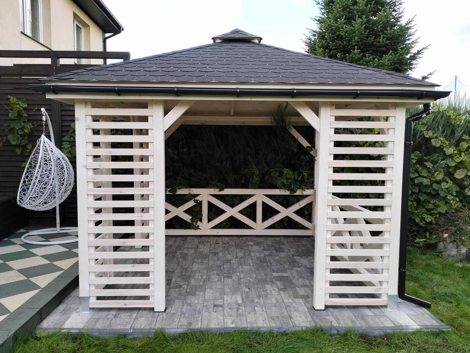 Altana ogrodowa Płomykówka 3x3 m-Wykonujemy Altany w każdym rozmiarze ...