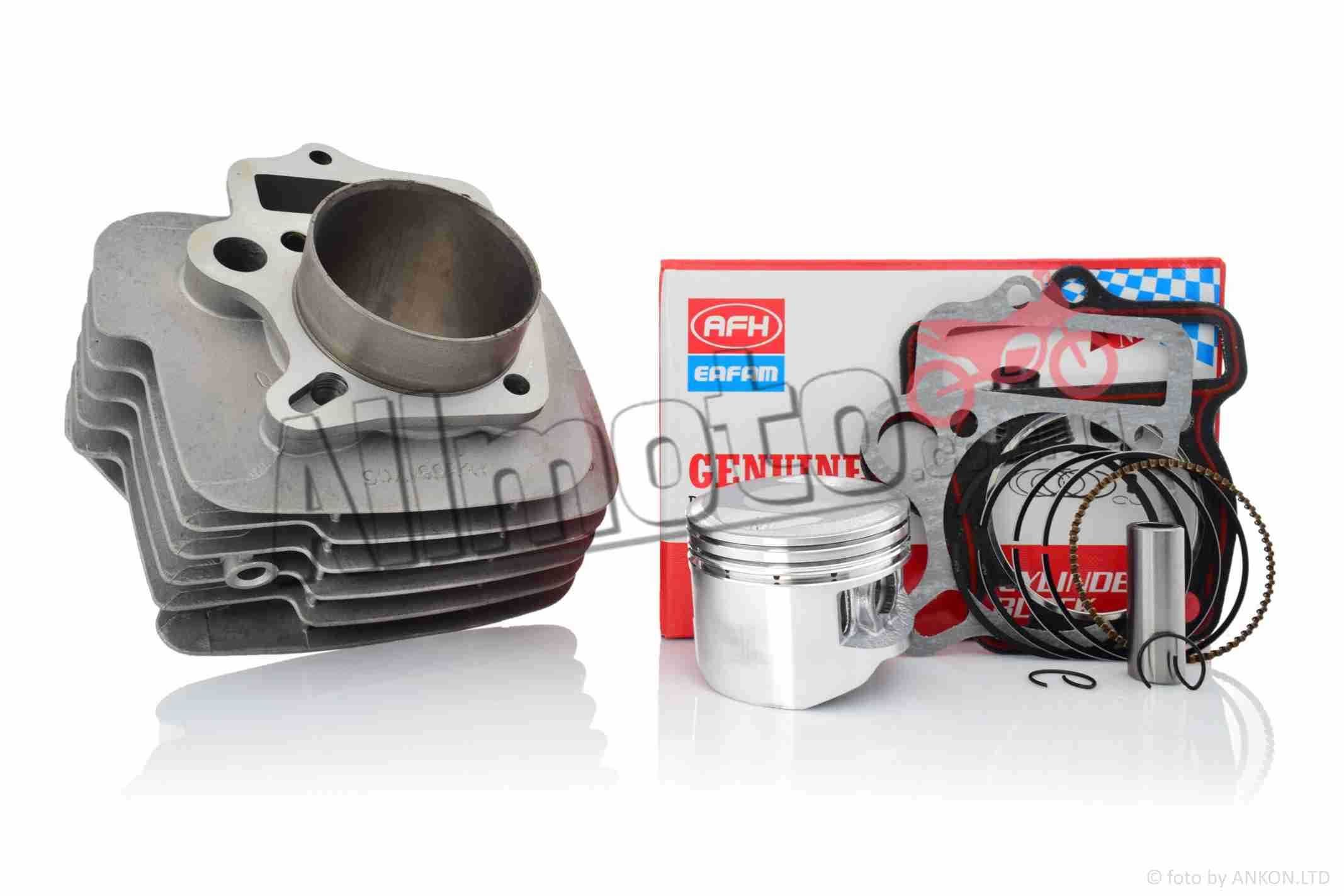 Цилиндр комплект питбайк 125сс 140cc ЦПГ поршень Geon Viper Kayo yzf: 1 ...