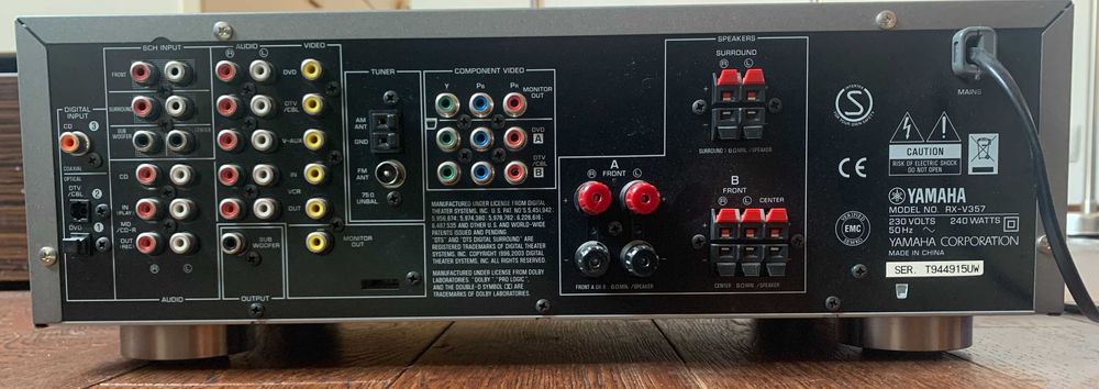 Yamaha RX-V357 + Yamaha DVD-S559 Marki • OLX.pl