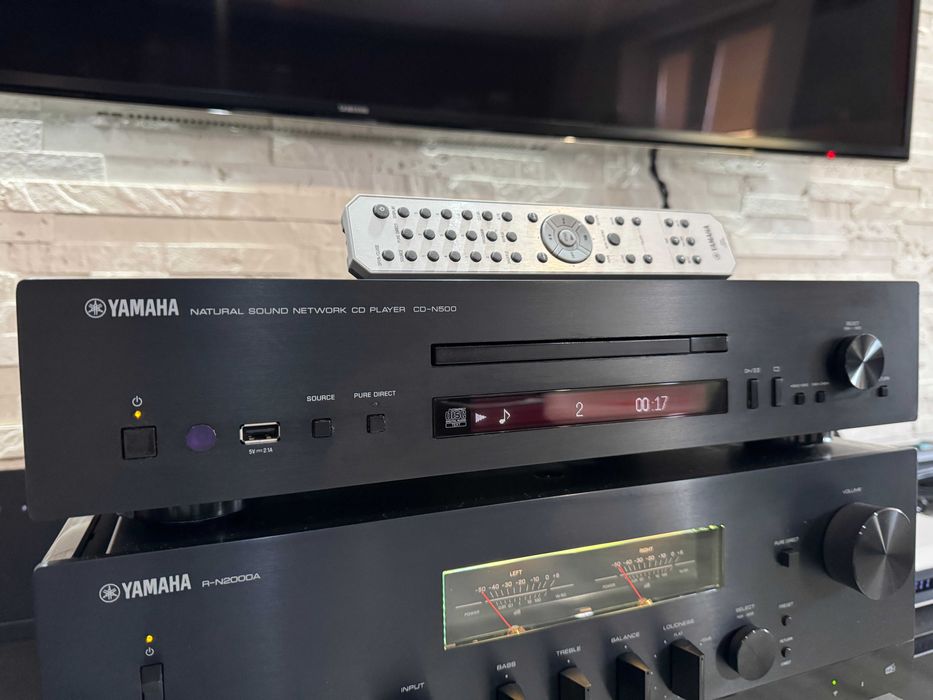 YAMAHA CD-N500 odtwarzacz sieciowy streamer Wi-Fi MP3 USB czarny pilot Ustrzyki Dolne • OLX.pl