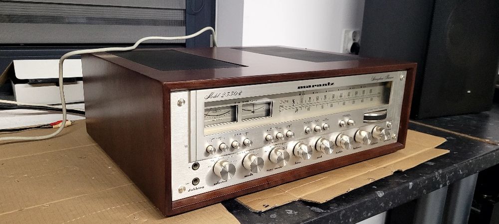 Amplituner MARANTZ 2330B vintage potężny klasyk ładny stan okazja Pabianice • OLX.pl