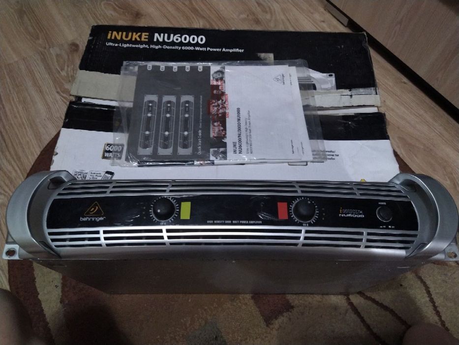 Усилитель Behringer iNuke NU 6000: 10 000 грн. - Усилители / ресиверы Сумы на Olx