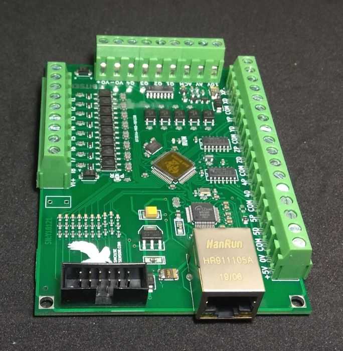 Плата інтерфейсна комутаційна BITSENSOR Ethernet 4 координати для ЧПУ ...