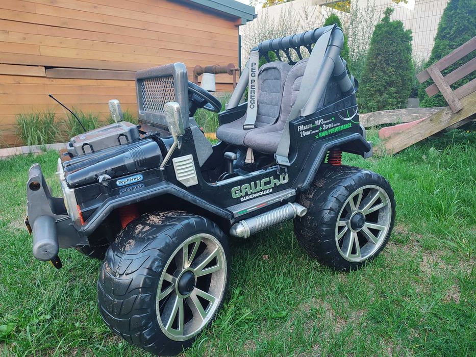 Jeep Peg Perego Gaucho na akumulator 24V Mrozy • OLX.pl