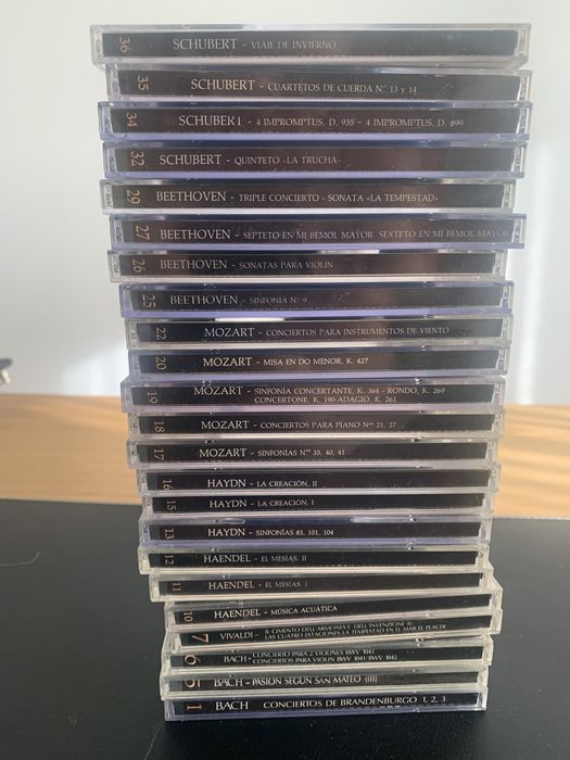 Cd’s música clássica orbis fabbri Benfica • OLX.pt