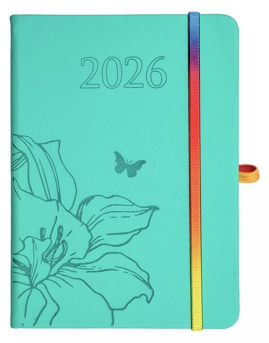 Hip hop Kalendarz B6 tygodniowy miętowy 2026. Elefant Warszawa ...