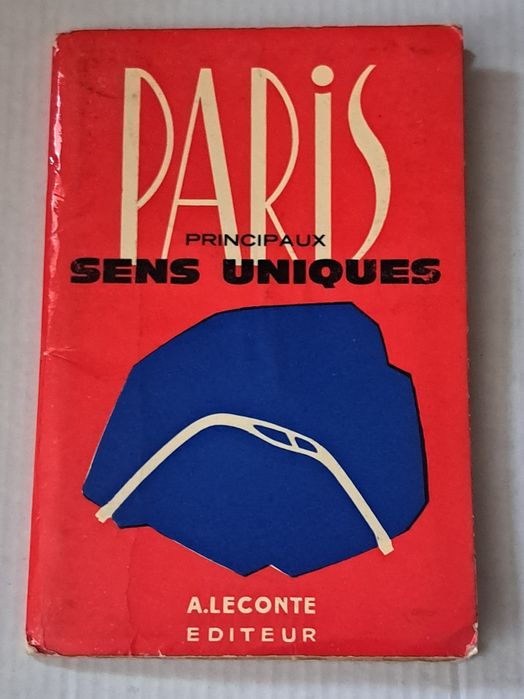 Paris. Plan miasta z 1968 r. Lubin • OLX.pl