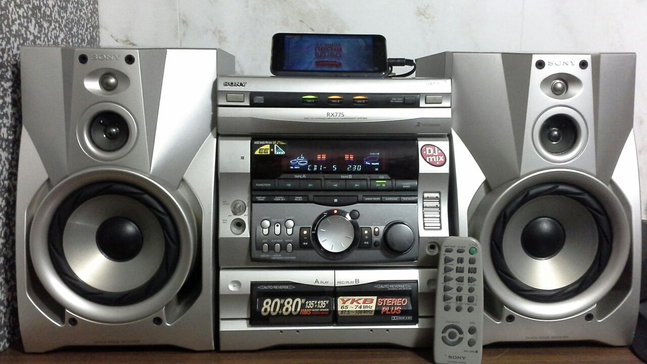 Только колонки. SONY MHC-RX77S / Караоке / АUX .: 2 000 грн. - Музичні ...