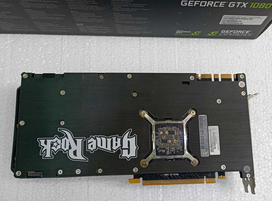 Видеокарта Palit GeForce GTX 1080 Ti GameRock Premium Edition 11GB: 5 ...