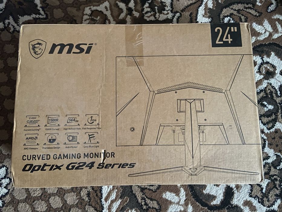 Ігровий монітор msi optix g24, 24”, 144 hz: 700 грн. - Монітори ...
