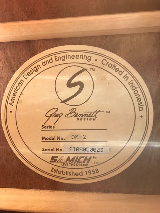 Gitara akustyczna Samich Greg Bennett Częstochowa Lisiniec • OLX.pl