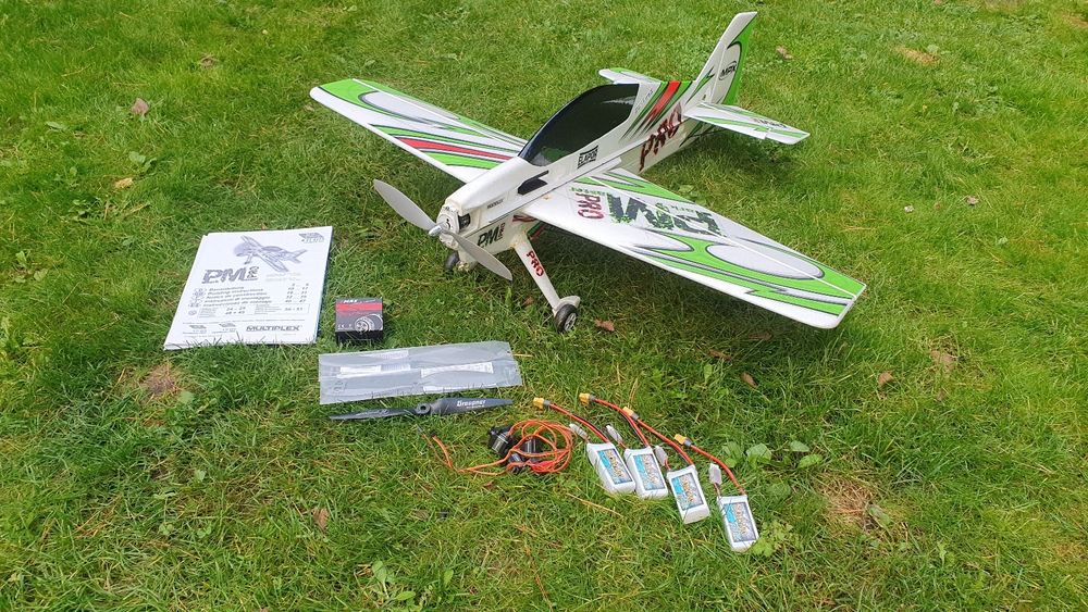 Multiplex Park Master Pro 3D, 4 akumulatory (Samolot RC) Pierzchnica ...