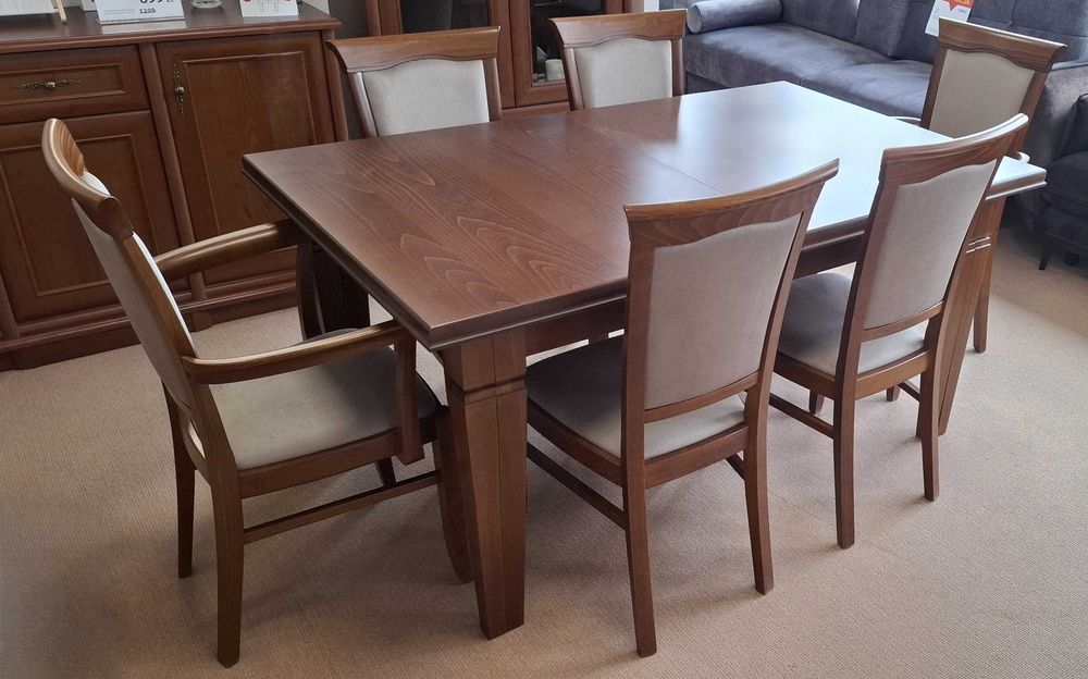 BLACK RED WHITE stół + krzesła KENT - Wyprzedaż ekspozycji !!! Jarosław ...