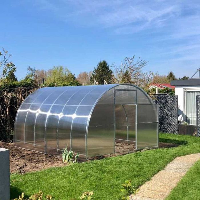 Szklarnia Tunel ogrodowy 3x4 3x6 3x8 profil 20x20mm poliwęglan 4 / 6mm ...