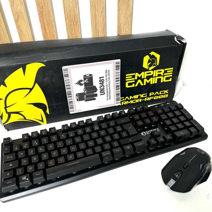 Комплект Empire Gaming Armor-RF800: механічна клавіатура та миша: 999 грн. - Периферійні ...