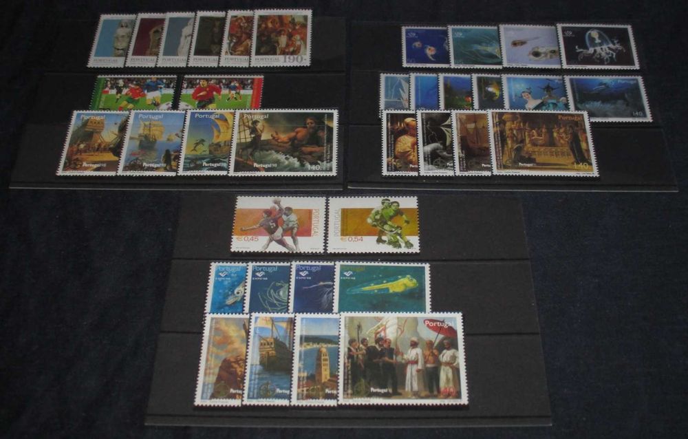 Selos Novos Filatelia CTT 1992 a 2007 Parque das Nações • OLX Portugal