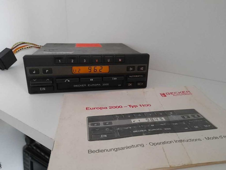 Radio Mercedes Becker Europa w124 w201 w140 r129 r107 Koszalin • OLX.pl