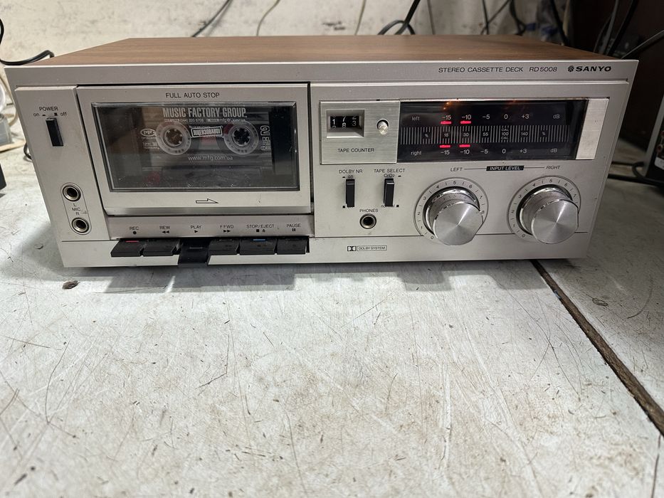 Кассетный магнитофон Sanyo RD 5008: 2 100 грн. - Інша аудіотехніка ...