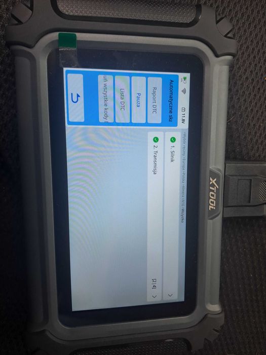 XTOOL D5 Interfejs Diagnostyczny Komputer Tester OBD II Wi-Fi J Polski ...