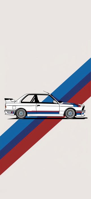 Baner plandeka BMW 150x80cm Mpower performance m3 m5 Bielsko-Biała • OLX.pl