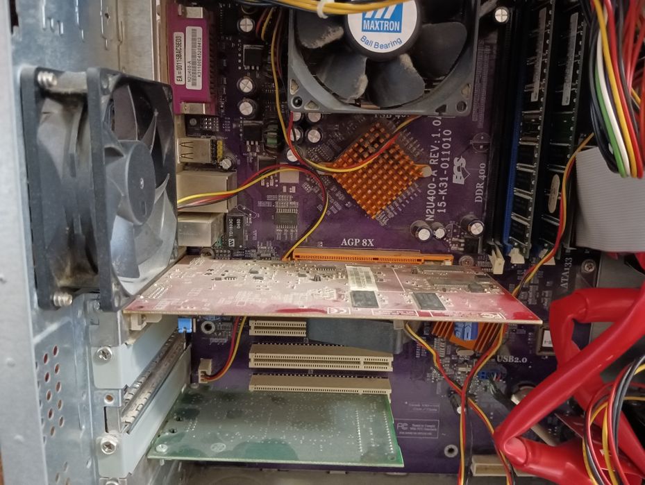 ПК, Radeon 9550, комп'ютер, AMD,материнська плата: 350 грн. - Настільні ...