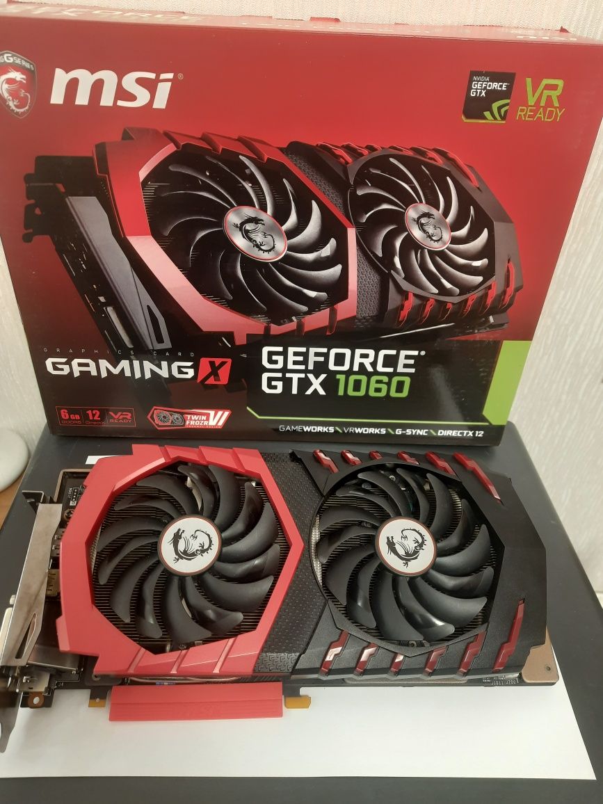 Видеокарта КАК новая MSI GTX 1060 3GB и другие: 3 000 грн ...