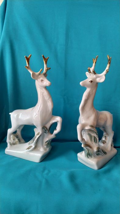 Фарфорова статуетка Олень 400 грн Предмети мистецтва Київ на Olx