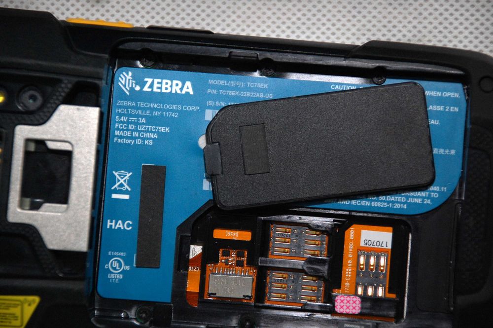 Zebra TC75 Android 8 термінал збору даних захищений сканер SIM 2D тсд ...
