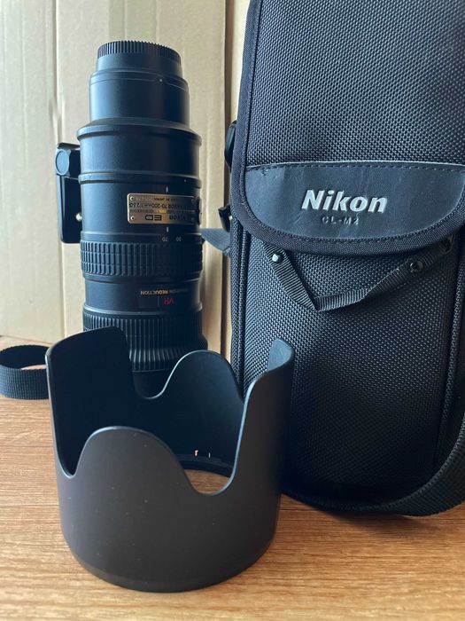 Obiektyw Nikon Nikkor AF-S VR 70-200 1:2,8G jak nowy! Łódź Polesie • OLX.pl