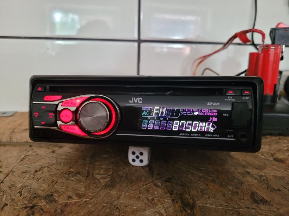 Radio samochodowe JVC KD-R35 CD/Mp3 USB AUX ISO Nowy Sącz • OLX.pl