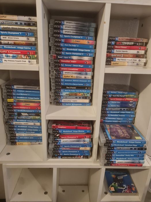 Kolekcja Gry Ps3 Ps4 slim Pro Ps5 Xbox360 one S X Series kinect move ...