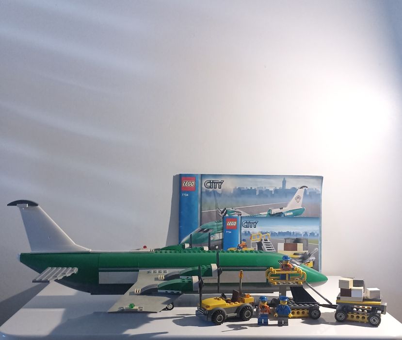 Lego City Cargo Plane 7734 Vale de Santarém • OLX.pt