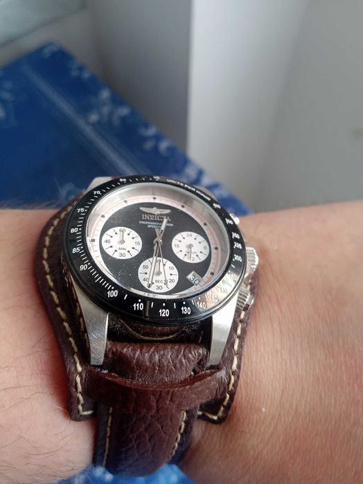 Invicta Speedway Czarna Panda Paul Newman Dial 23120 Stargard • OLX.pl