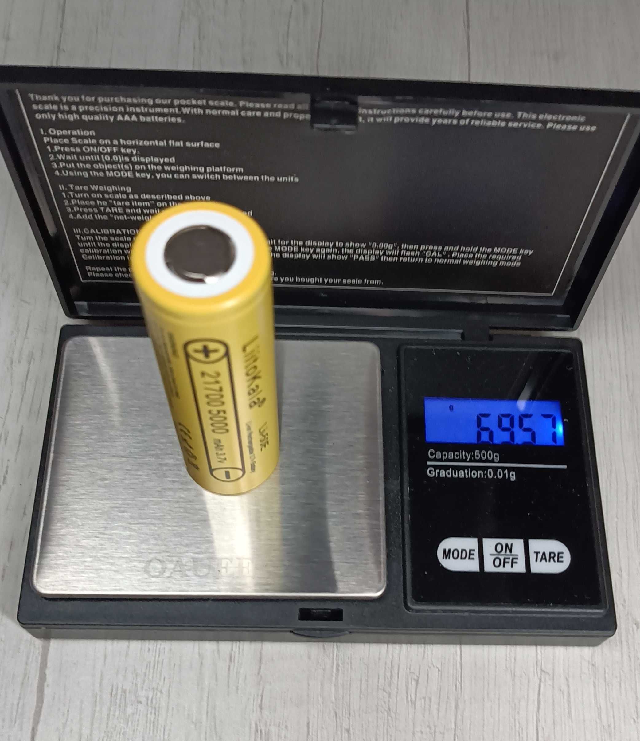 Аккумулятор LiitoKala 21700 Lii-50E - 5000mAh НОВІ Оригінал: 180 грн ...