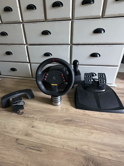 Kierownica Logitech MOMO racing Poznań Wilda • OLX.pl