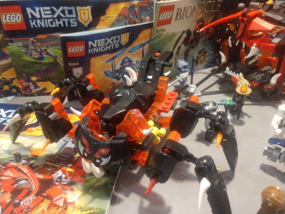 LEGO 70316 Nexo Knights Jestro + 70330 - Clay + 70790 Bionicle - Lord ...