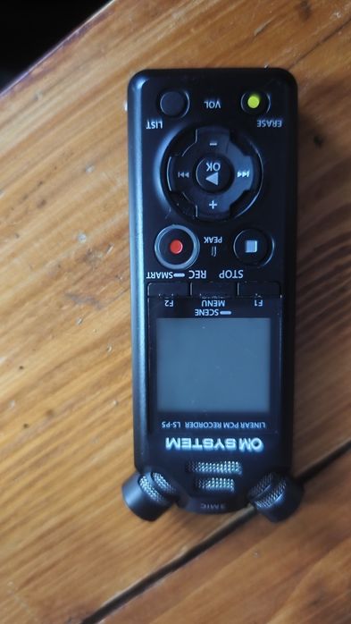 Dyktafon Rejestrator dźwięku OM System LS-P5 16GB BLACK Olympus ...