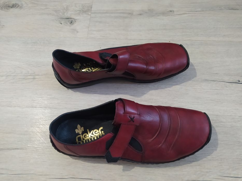 Шкіряні макасіни rieker 42: 555 грн. - Мокасини Кути на Olx
