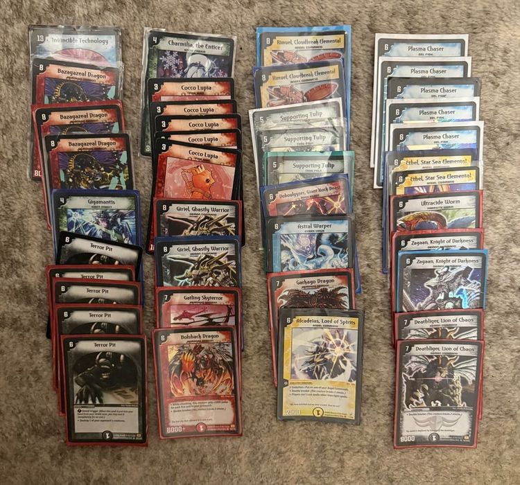Karty Duel Masters DM01 - DM12 pytaj o link do wszystkich kart Gdańsk ...